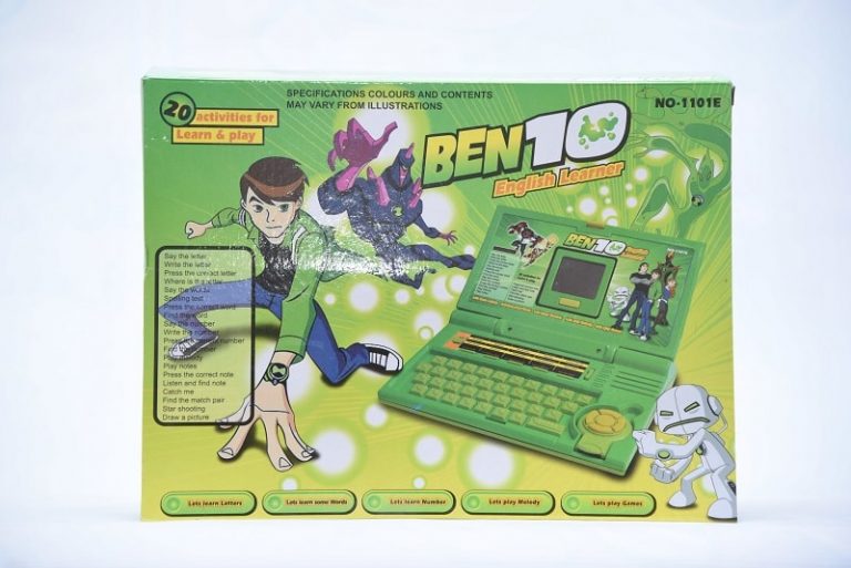 Ben10 Learning Laptop | Activity Toy | Themed Laptop