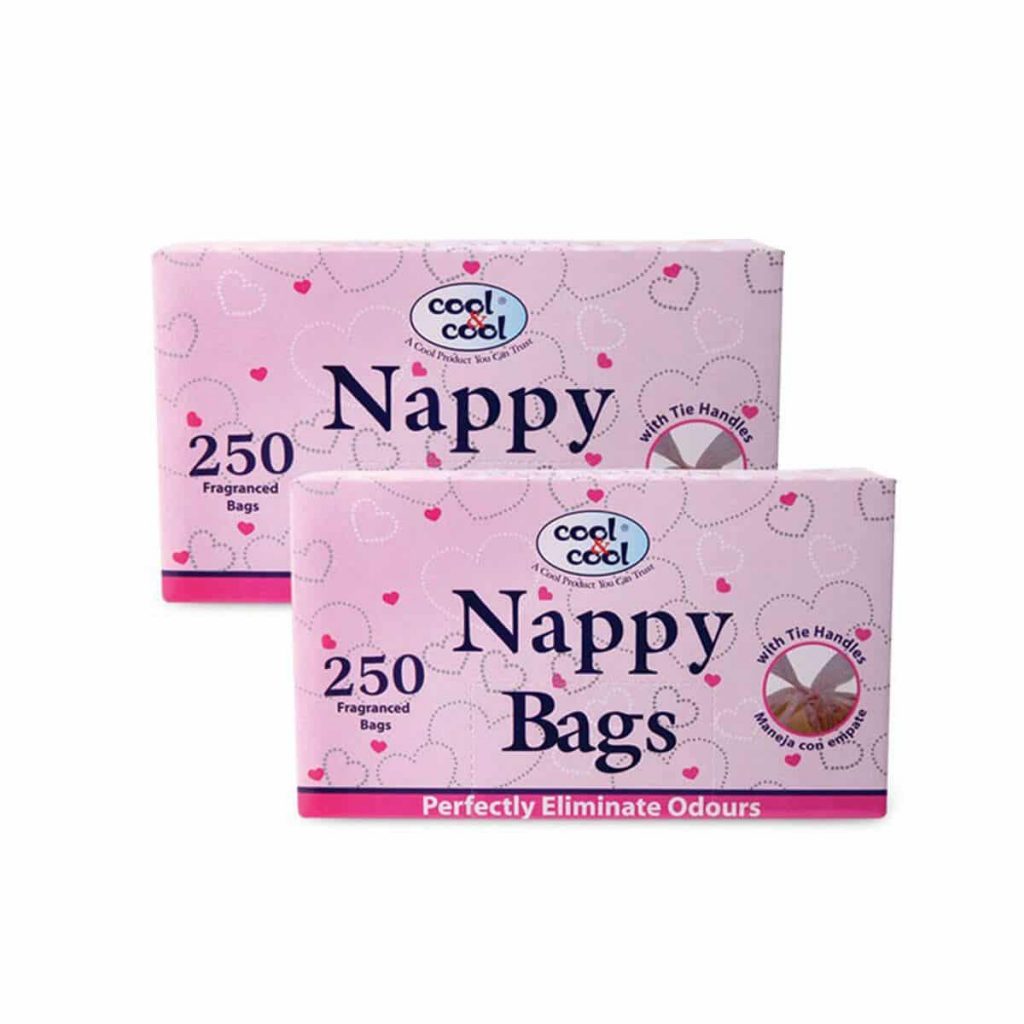 Buy COOL & COOL BABY NAPPY BAGS 250PCS Online