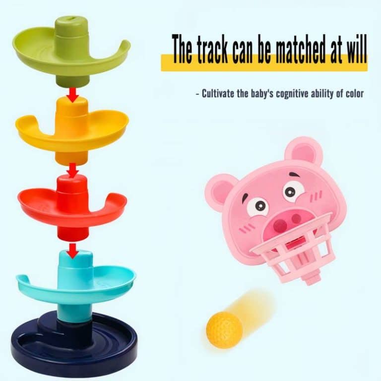kids Rolling Ball Toy Tower - Kids Emporium